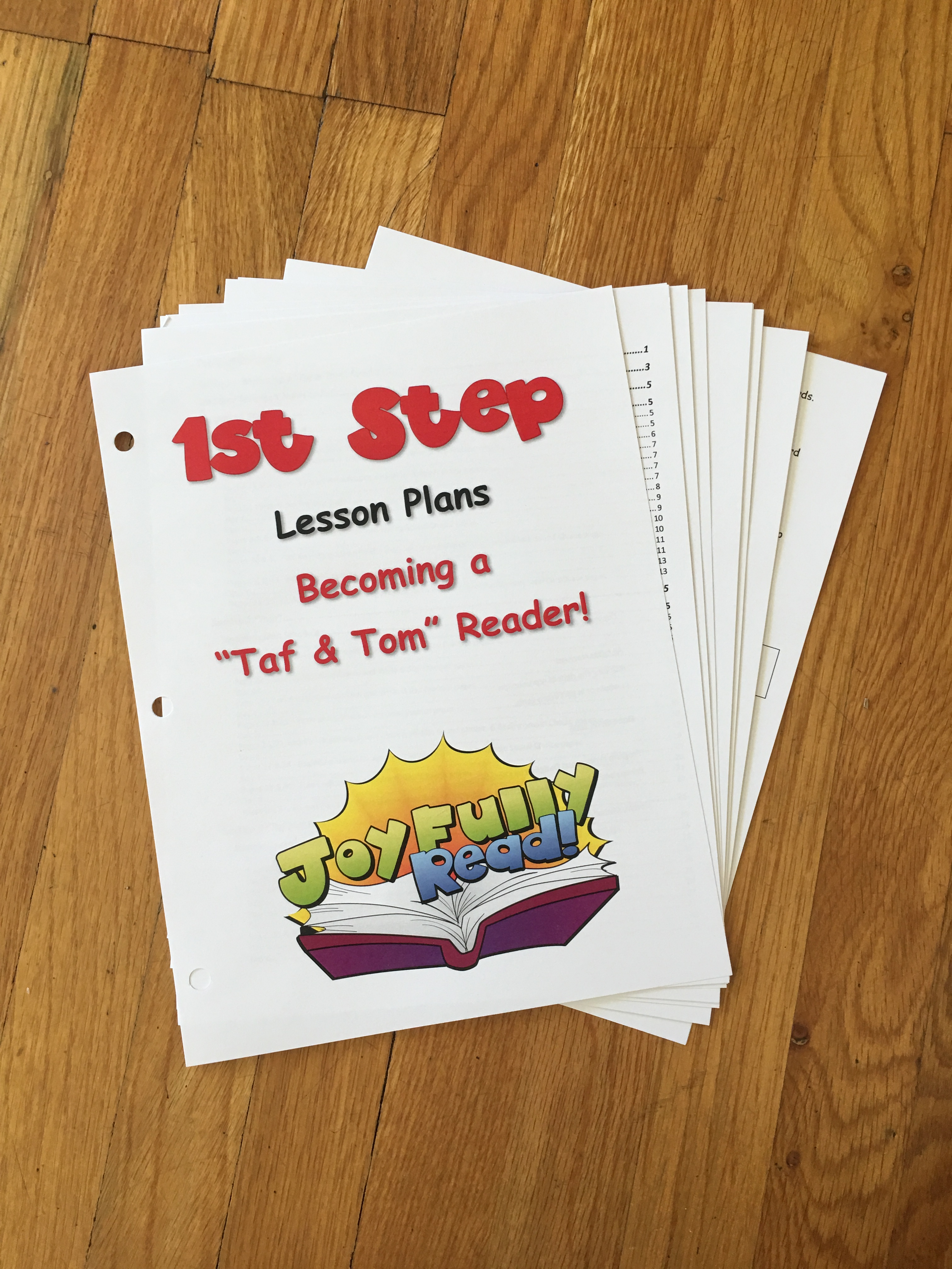 Bundle Kit - 1st Step To Reading - JoyFully Read!